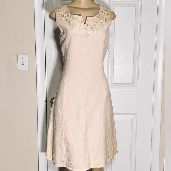 Jennifer Eden | Dresses | Jennifer Eden Classic Light Peach Dress Size ...